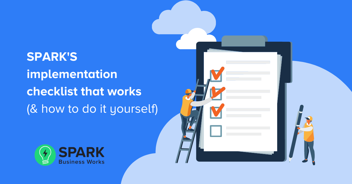 Implementation Checklist for Launching New Custom Software - SPARK ...